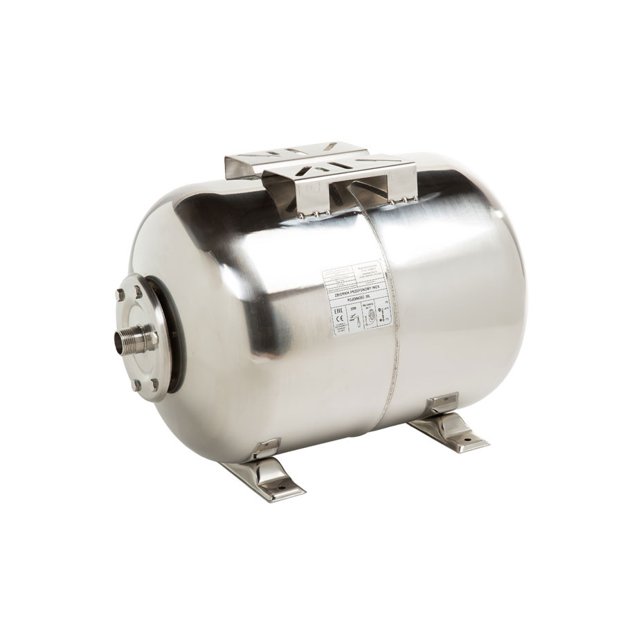 IBO hidrofor tartály fekvő 100L INOX-Hidrofor tartályok-0-024040014-KDA ...